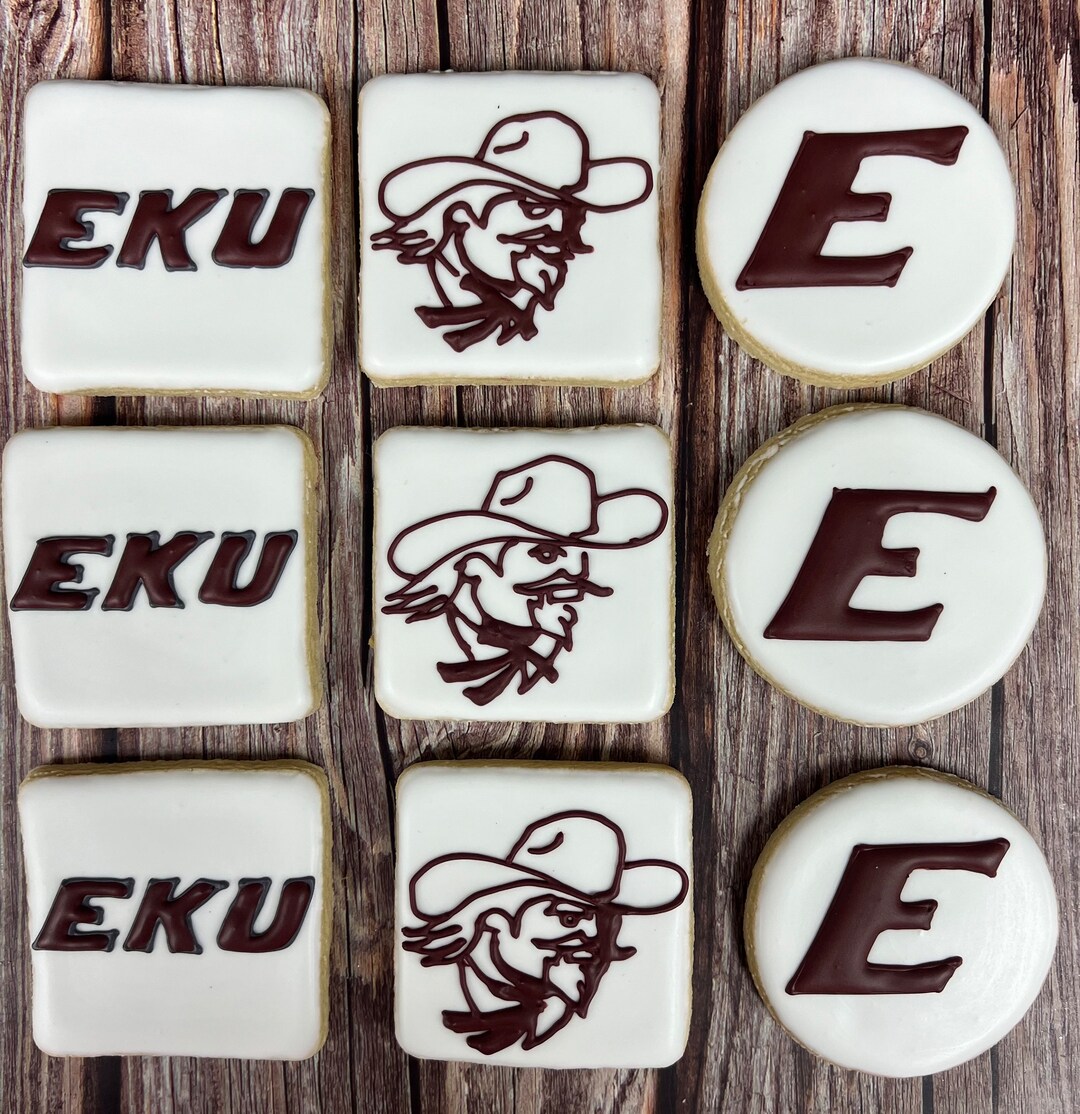 EKU Graduation Inspired Custom Decorated Sugar Cookies - Etsy