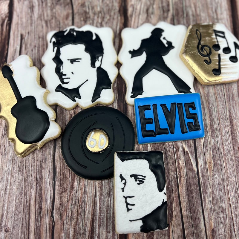 Elvis Cake Topper - Etsy