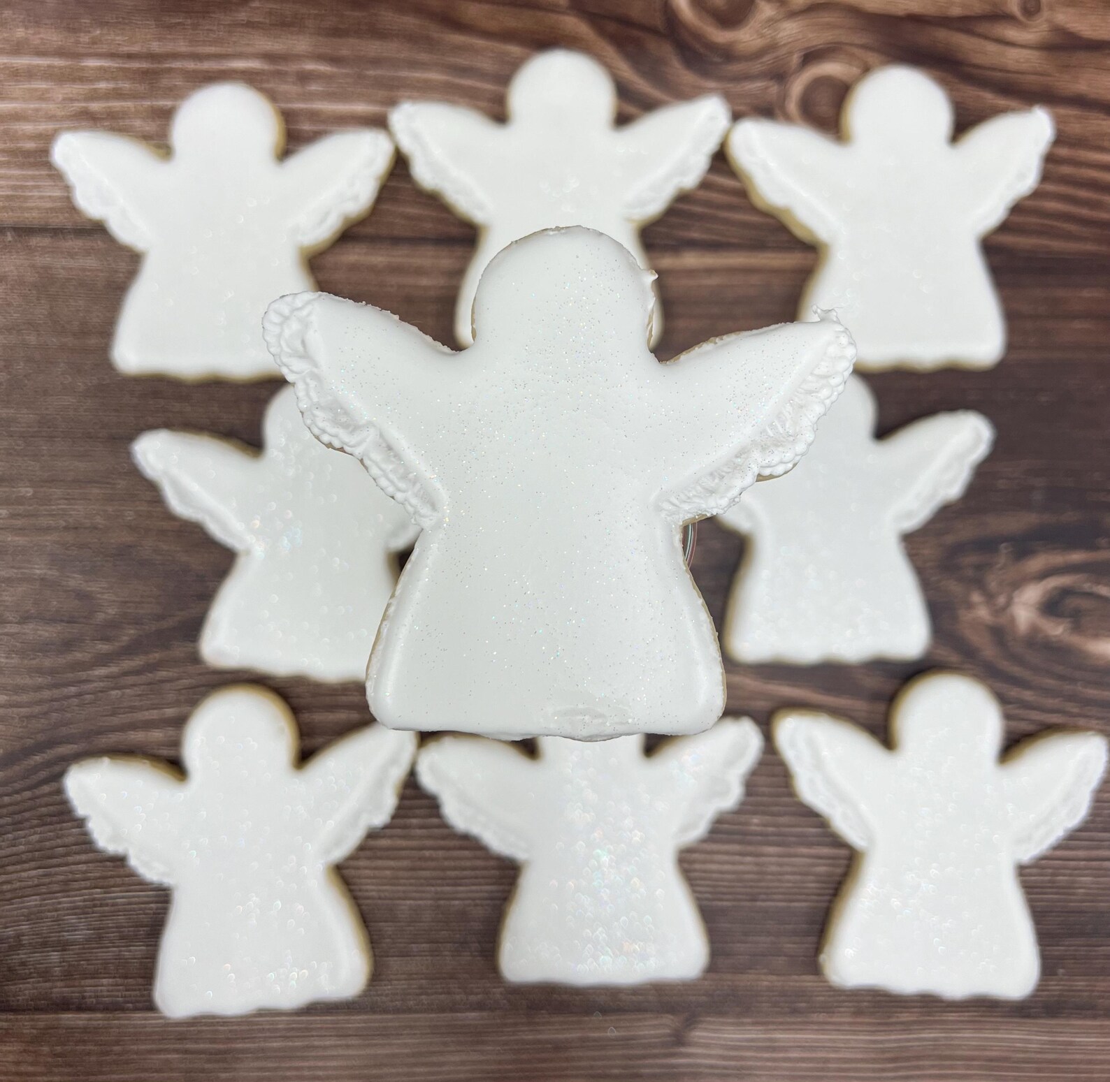 Angel Sugar Cookies, Christmas Cookie, Custom Decorated Sugar Cookies ...