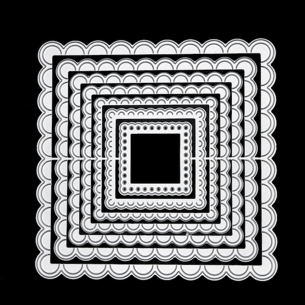 Scalloped Edge Dies - Etsy