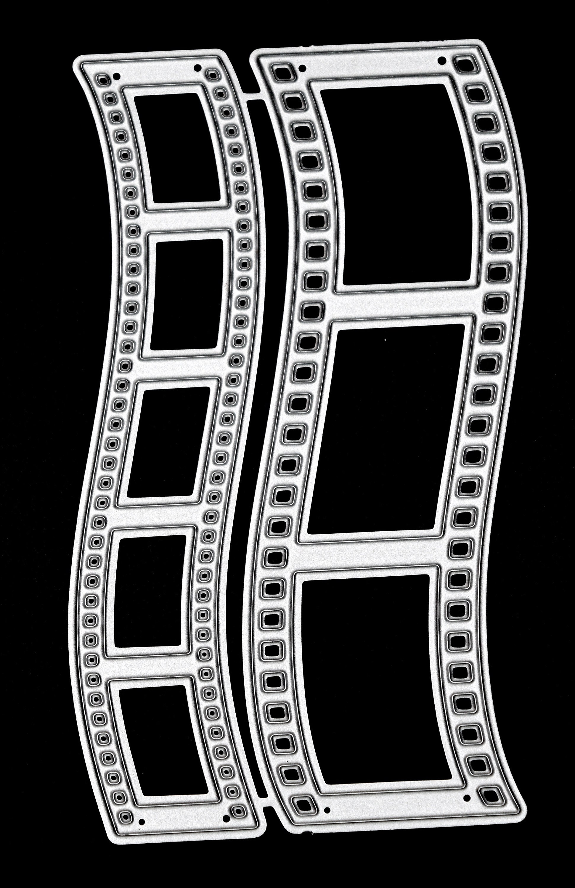 2 Retro Camera Film Frames Metal Cutting Dies Stencils Paper - Etsy