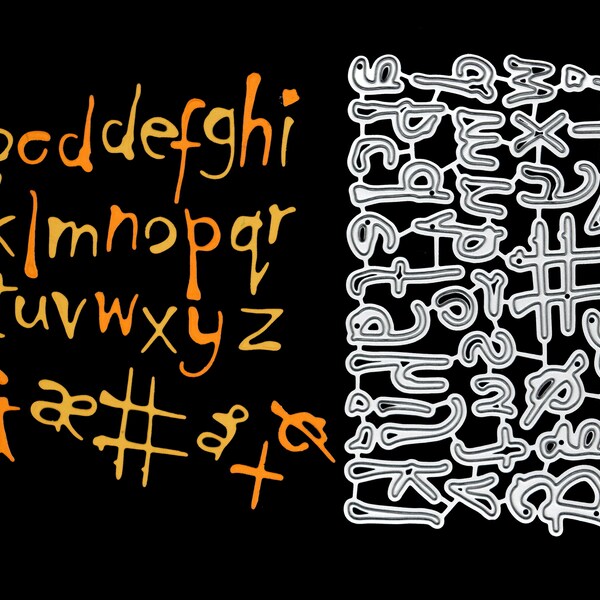 Metal Lowercase Letters - Etsy