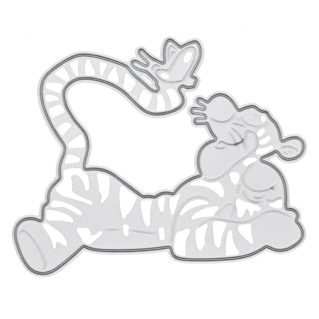 Disney Tigger Metal Cutting Die Stencil, Card Making, Scrapbooking ...