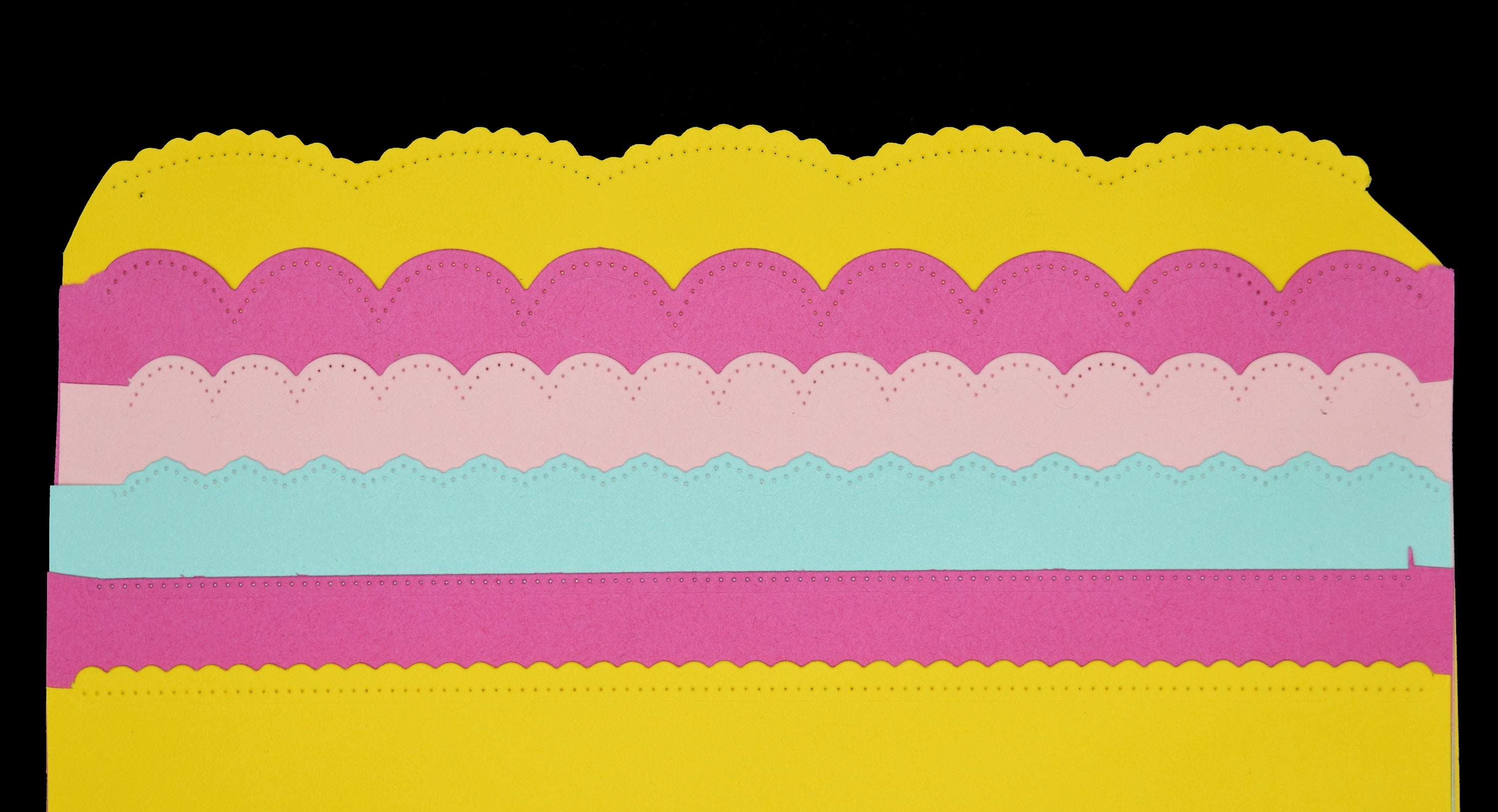 6 Long Decorative Dot Patterned Border Edging Metal Cutting - Etsy