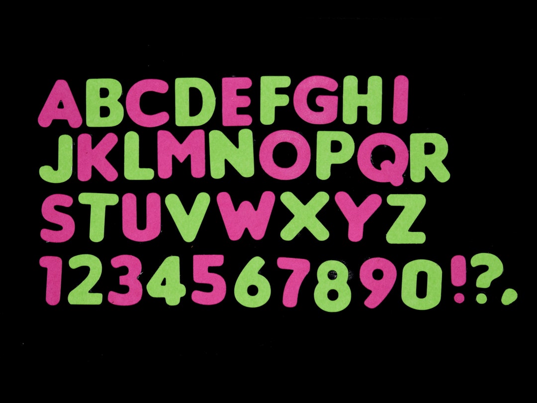 Uppercase Alphabet & Numbers More Metal Cutting Dies Set, 2.4cm Die ...