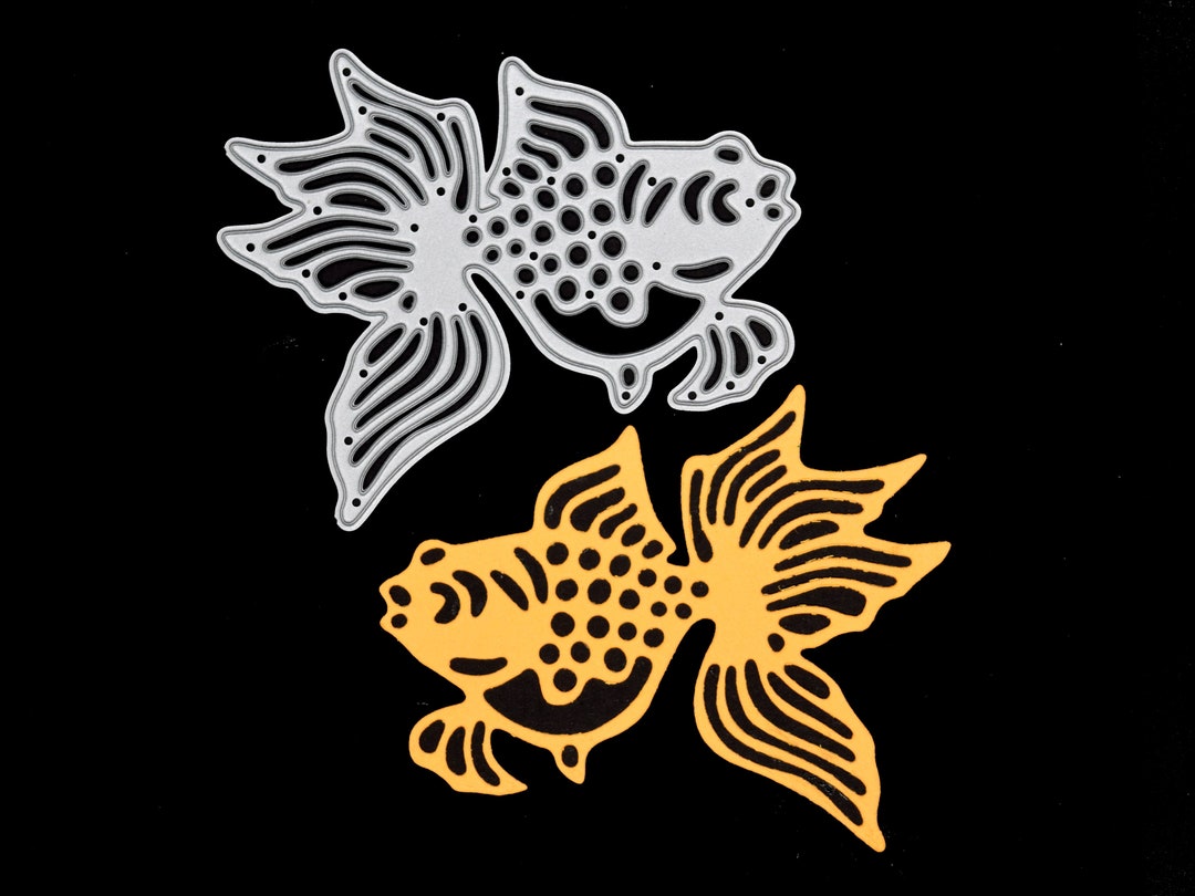 Fish Metal Cutting Die, Card Making, Crafts, Paper Crafts Scrapbooking ...