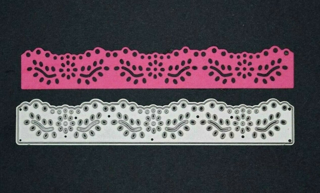 Decorative Border / Edging Metal Cutting Die, Card Making, Scrapbooking ...