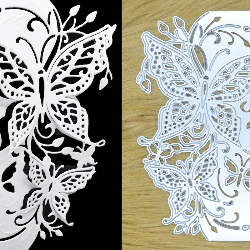 Butterfly Cutter Paper - Etsy UK