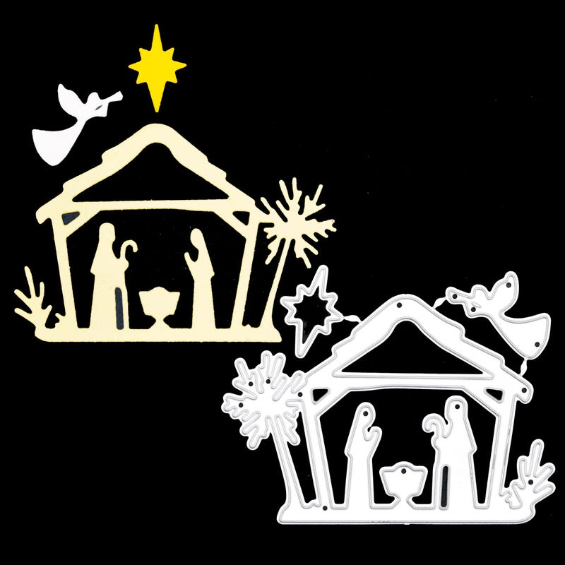 Nativity Die Cut - Etsy