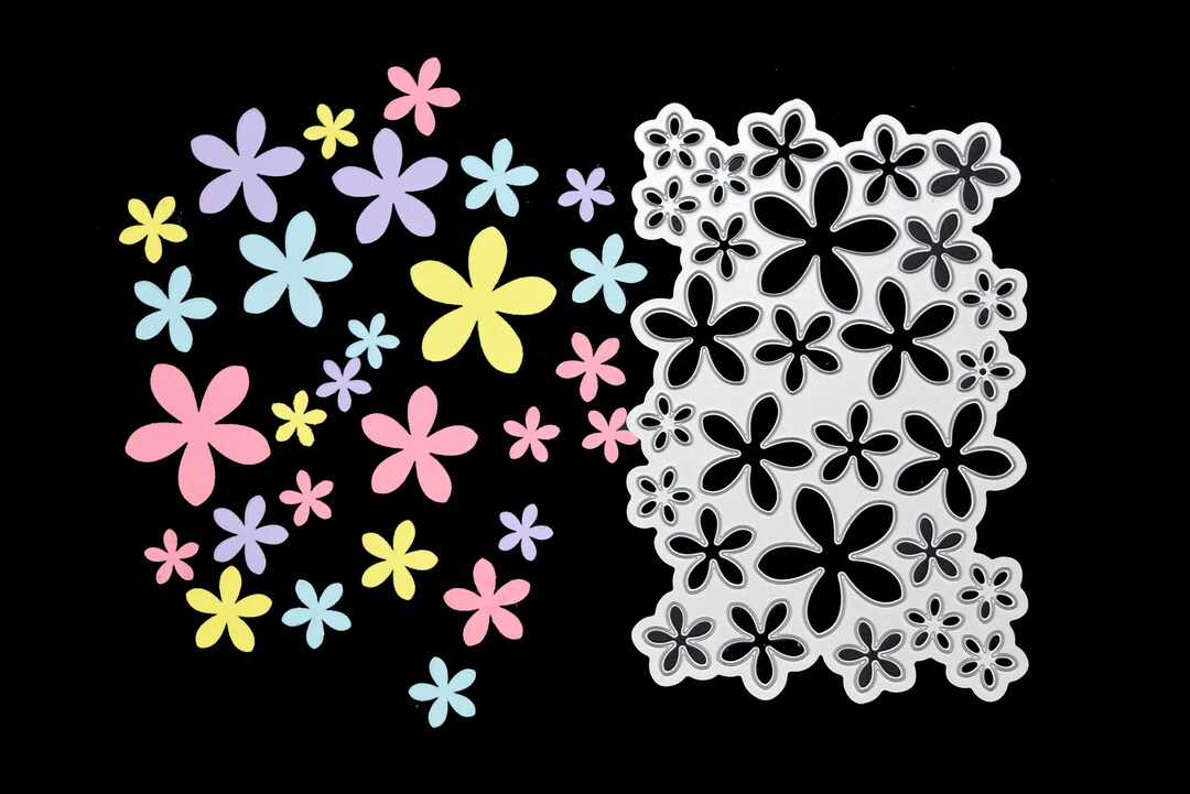 28 Flowers Petal Metal Cutting Die, Card Making, Paper Craft ...