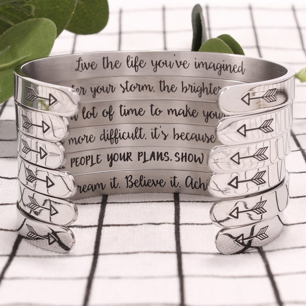 Inspirational Bracelets - Etsy