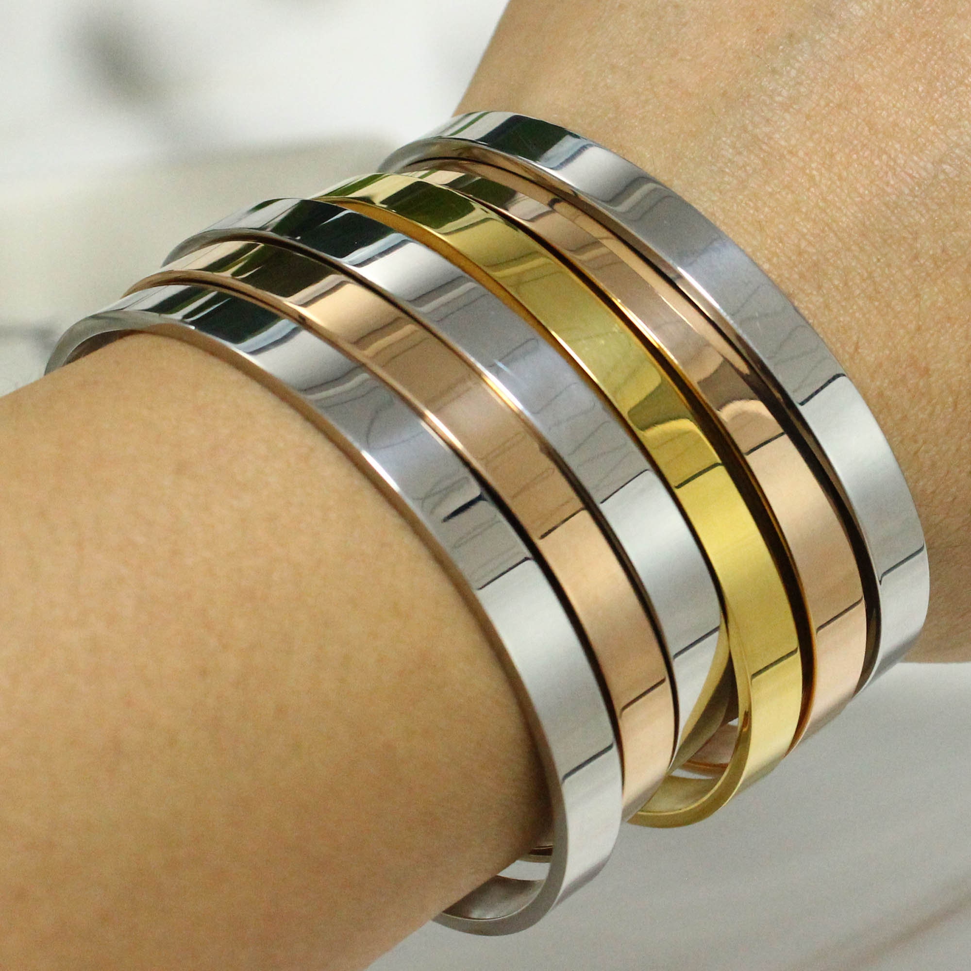 Inspirational Cuff Bracelets Engraved Jewelry Encouragement - Etsy