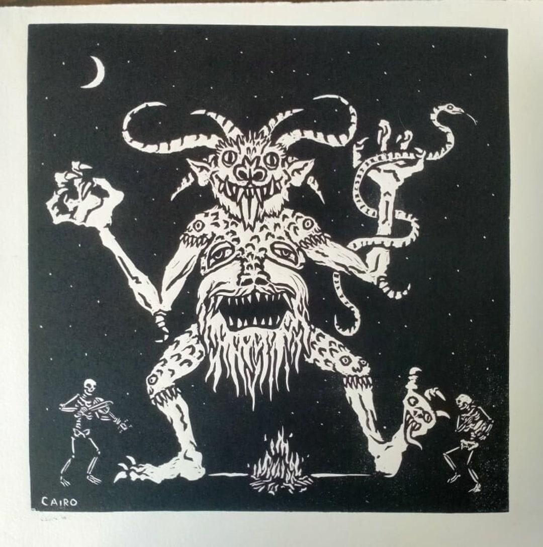 The Dancing Demon - Etsy