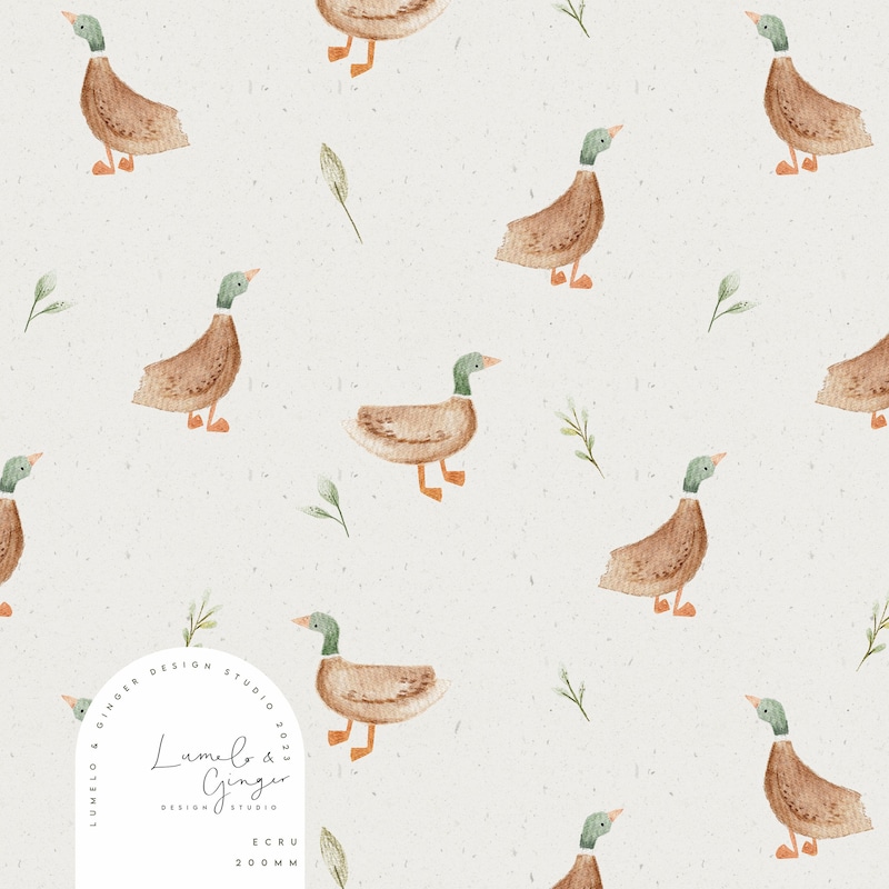 Baby Duck Fabric - Etsy