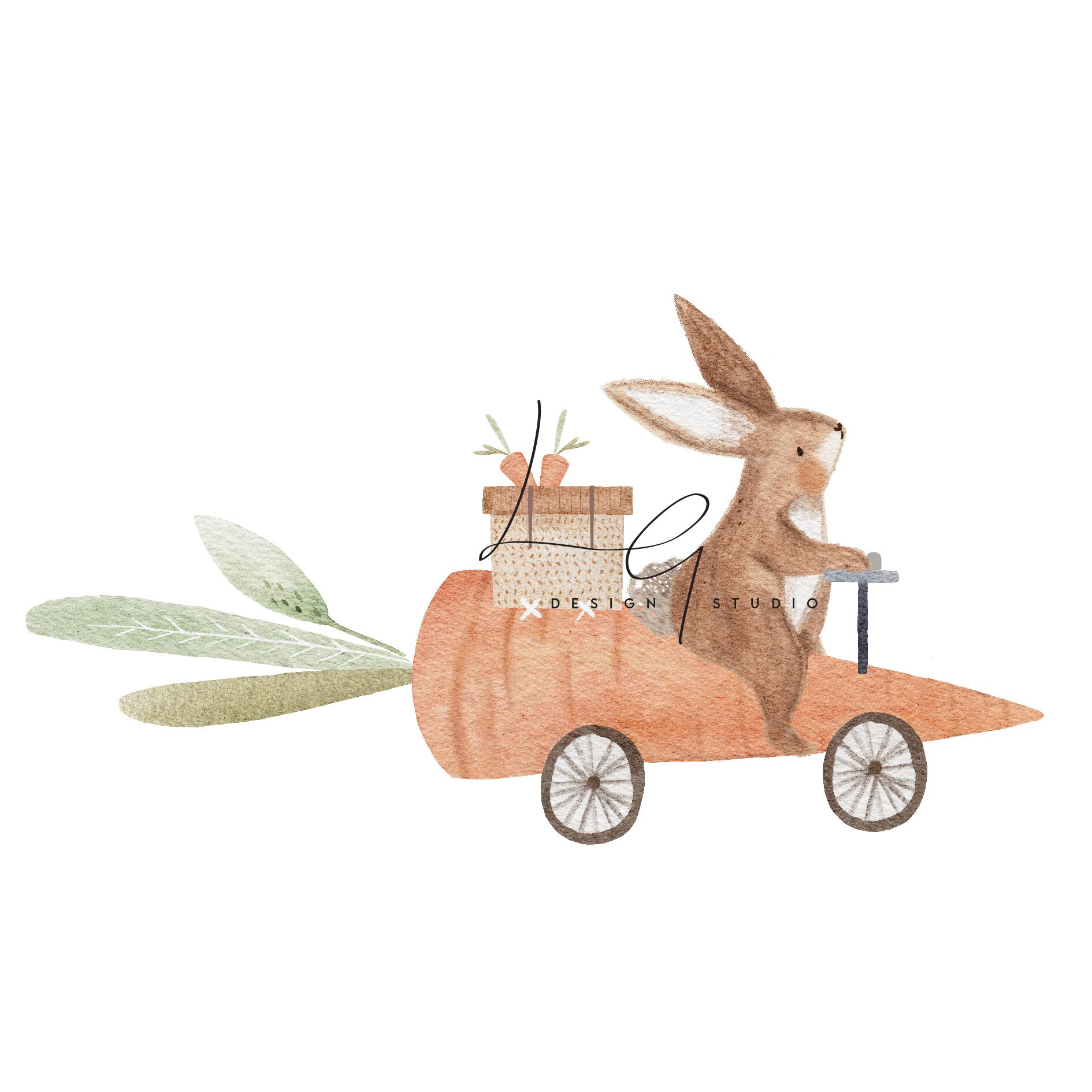 Carr, Bunny, Rabbit, Carrot Car, Fun, Cute, PNG Sublimation File ...