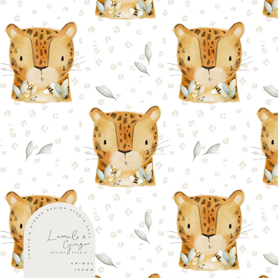 Cheetah, Animal Safari Wild, Seamless Fabric Design, Meadow, Repeat ...