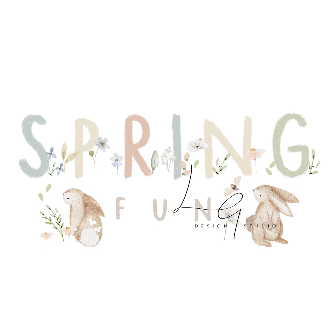 Floof, Bunny, Rabbit, Spring Fun, Season, PNG Sublimation File ...