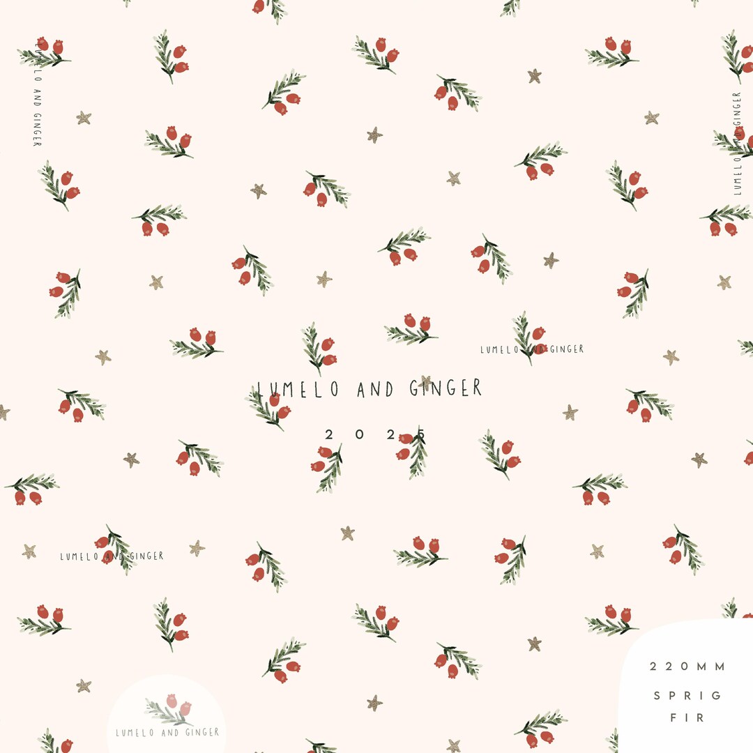 Sprig Wreath, George, MINI, Simple Pattern, Fir, Children's Fashion ...