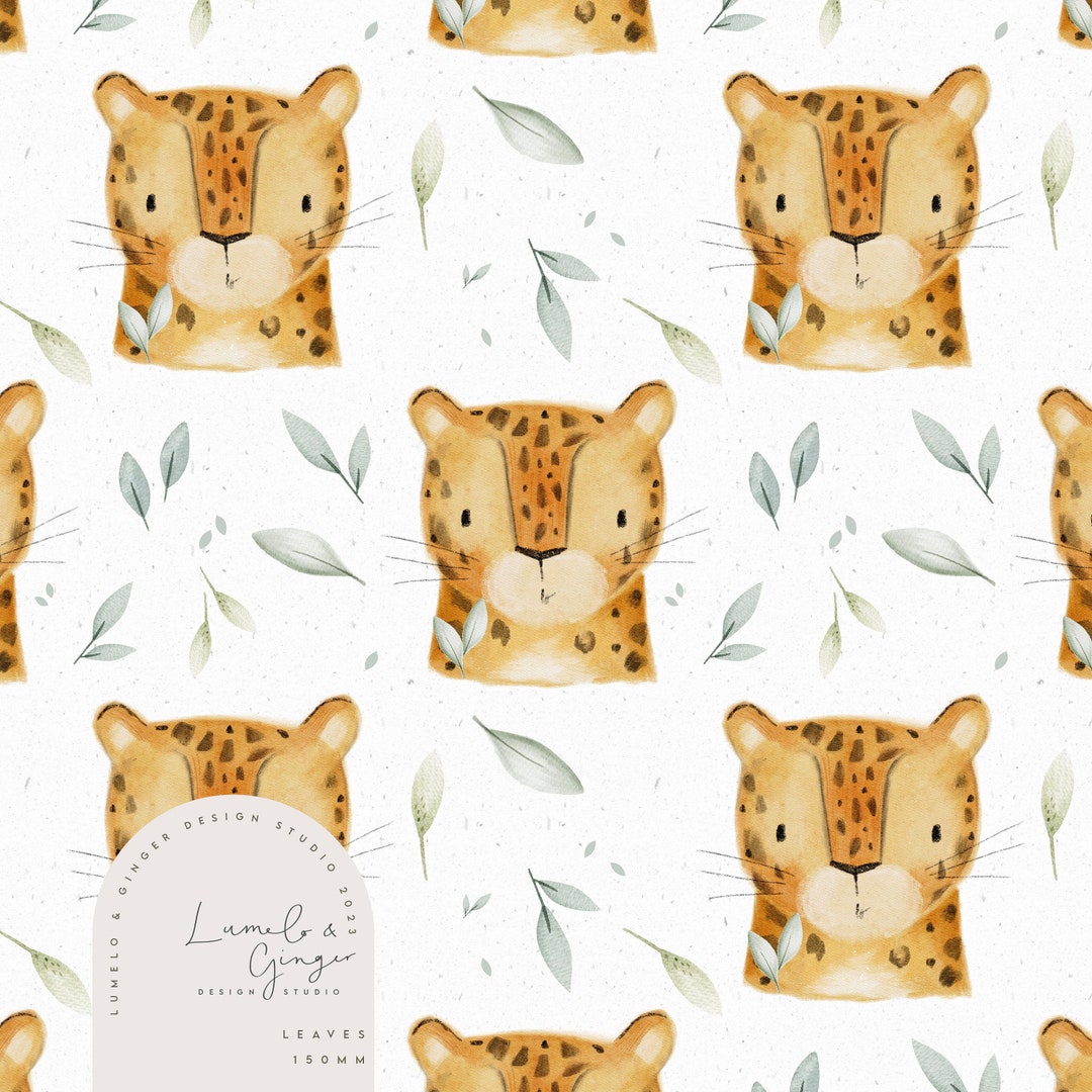 Cheetah, Animal Safari Wild, Seamless Fabric Design, Meadow, Repeat ...