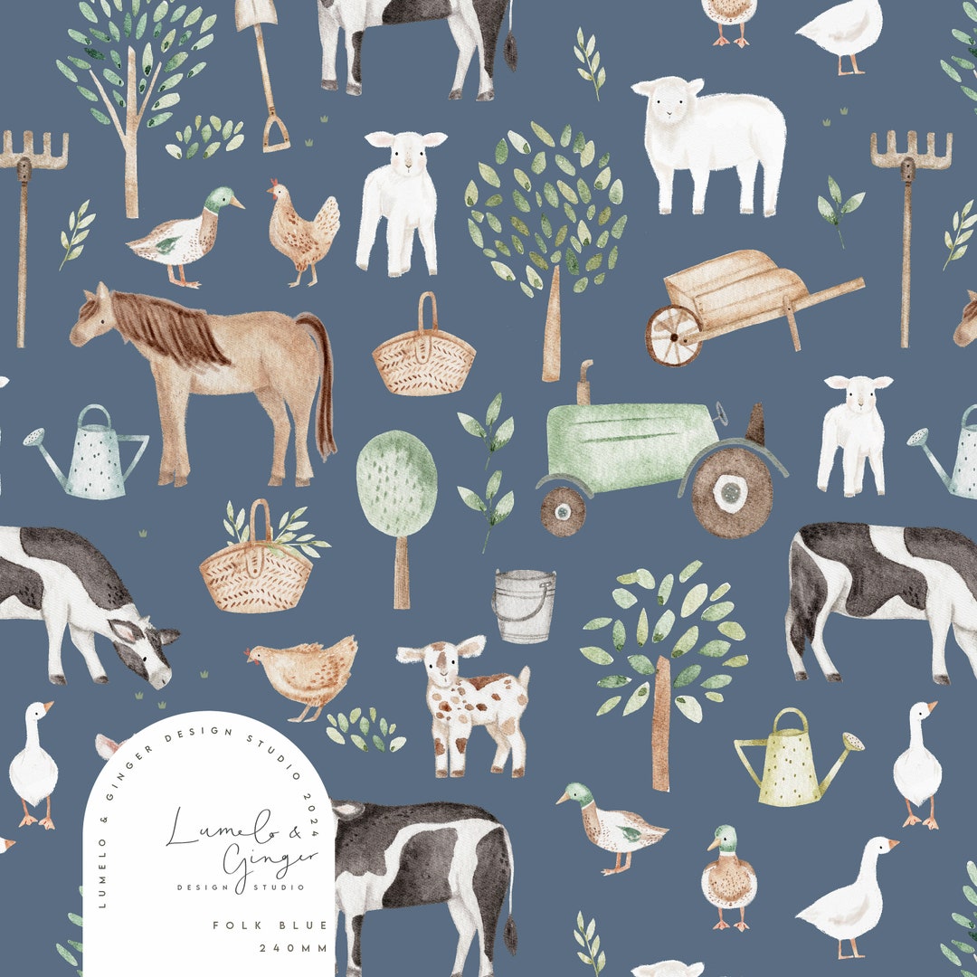 Bramble Farm, Cow, Pig, Meadow, Tractor, Non Exclusive, Children's ...