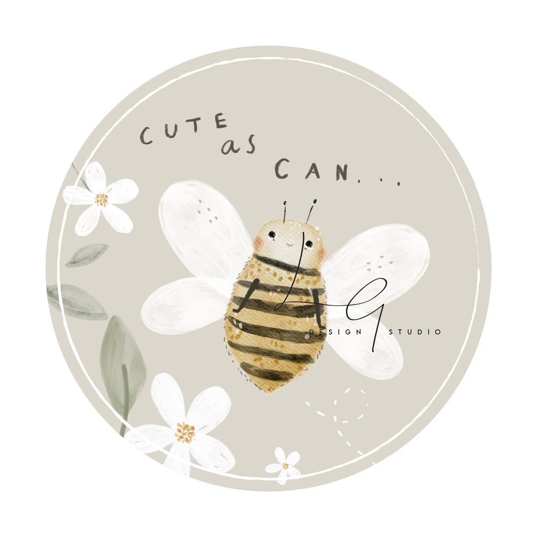 Cute as Can Bee, Meadow, Flower, Bees PNG Sublimation File, Transfer ...