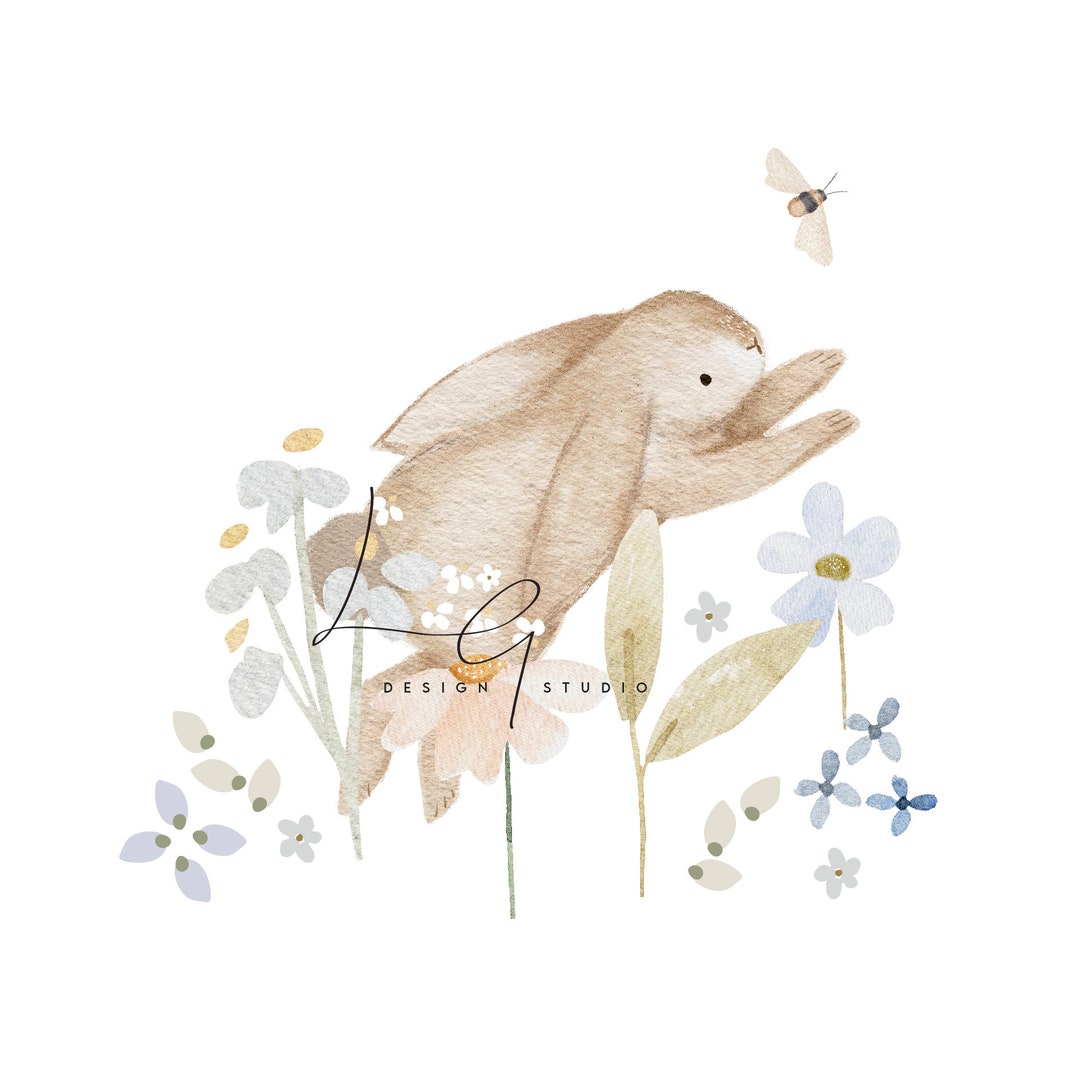 Floof, Bunny, Rabbit, Meadow, PNG Sublimation File, Transfer, Heat ...