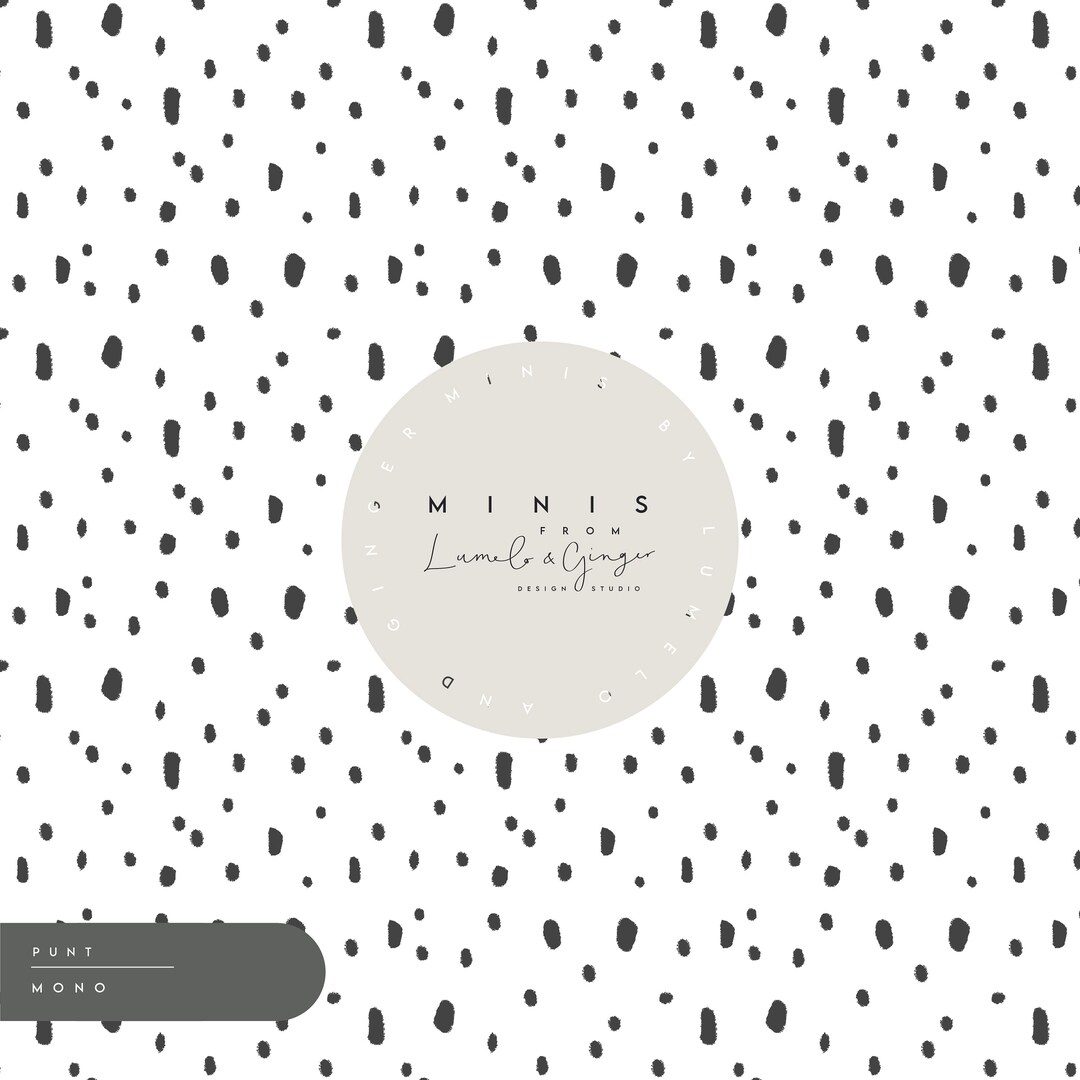 MINI, Simple Dot, Dotty, Punt, Mark Making, Marker, Spotty, Seamless ...