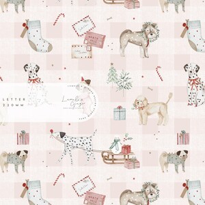 Santapaws, Christmas Dogs, Pug, Winter, Fun, Cute, TOKEN, Non Exclusive ...