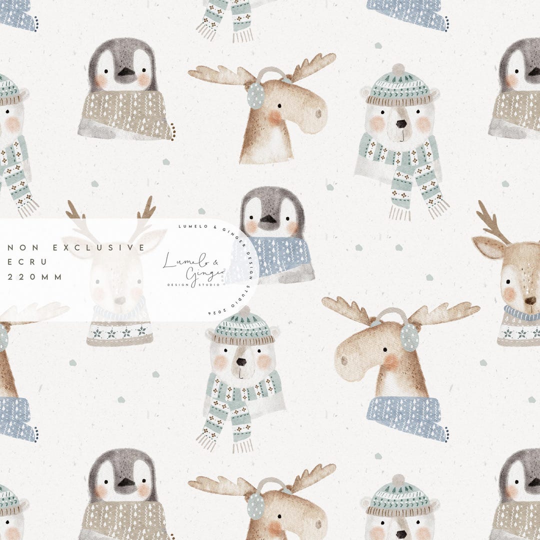 Chilly, Penguin, Polar Bear, Winter, Scarf, Christmas, Non Exclusive ...