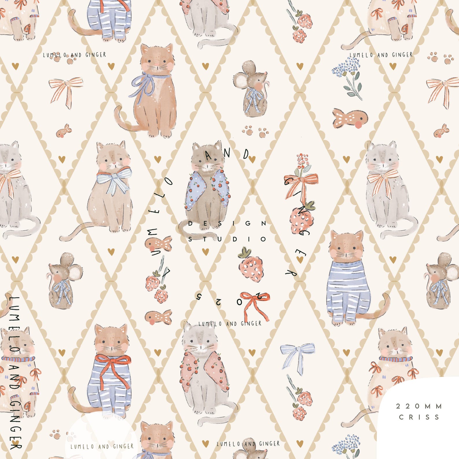 Aloof, Cats, Kitten, Cute, Sketched, Modern, Watercolour, TOKEN, Non ...