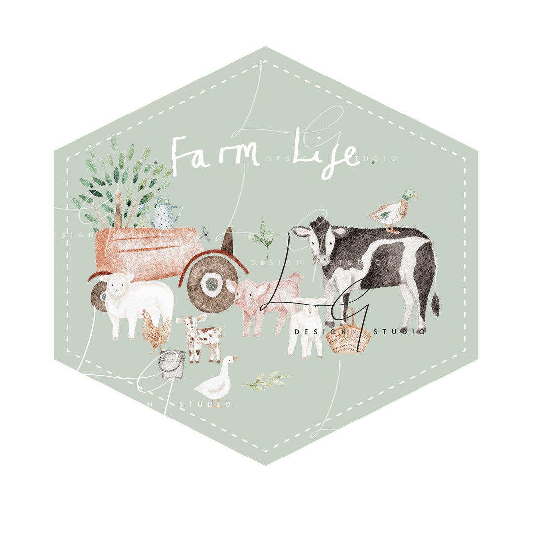 Bramble Farm, Party, Meadow, Cow, Pig,graphics, Artwork, PNG ...
