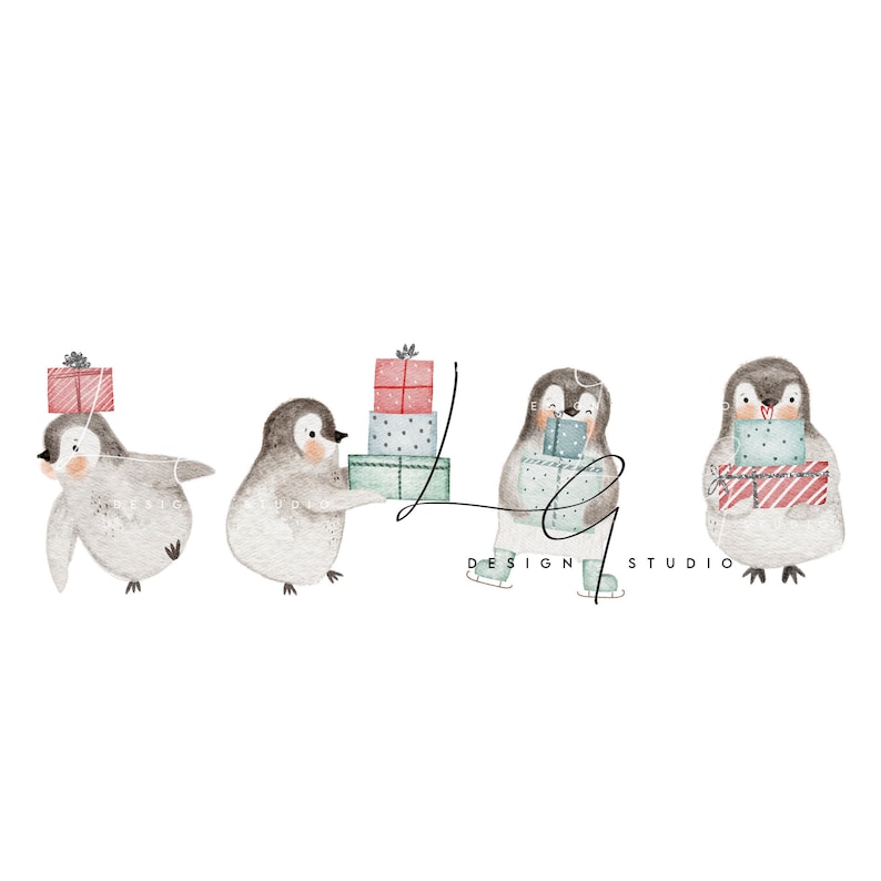 Flipps, Penguins, Presents, Gift, Christmas, Children's Clothing ...
