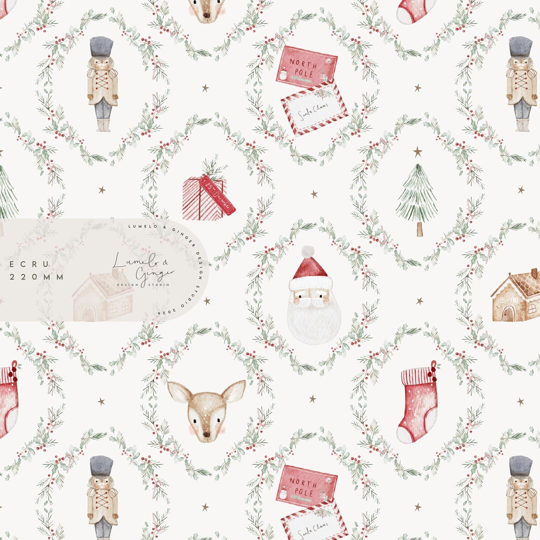 To Father Christmas, 25th December, Frame, Santa, Animal Heads, Cute ...