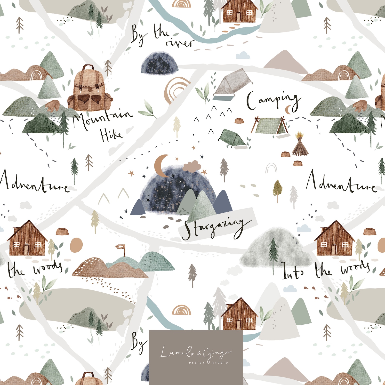 Explore, Camping, Stargazing, Nature, Maps, Fun Adventures, Seamless ...