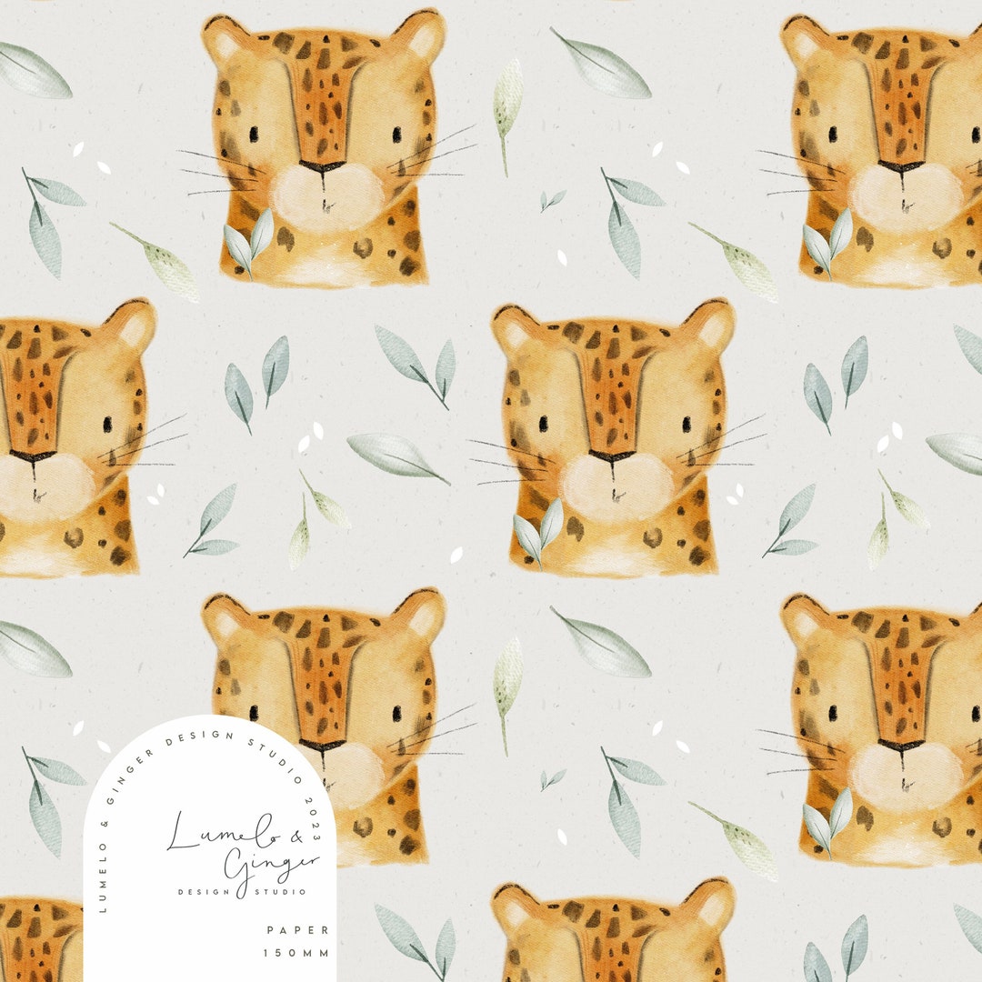 Cheetah, Animal Safari Wild, Seamless Fabric Design, Meadow, Repeat ...