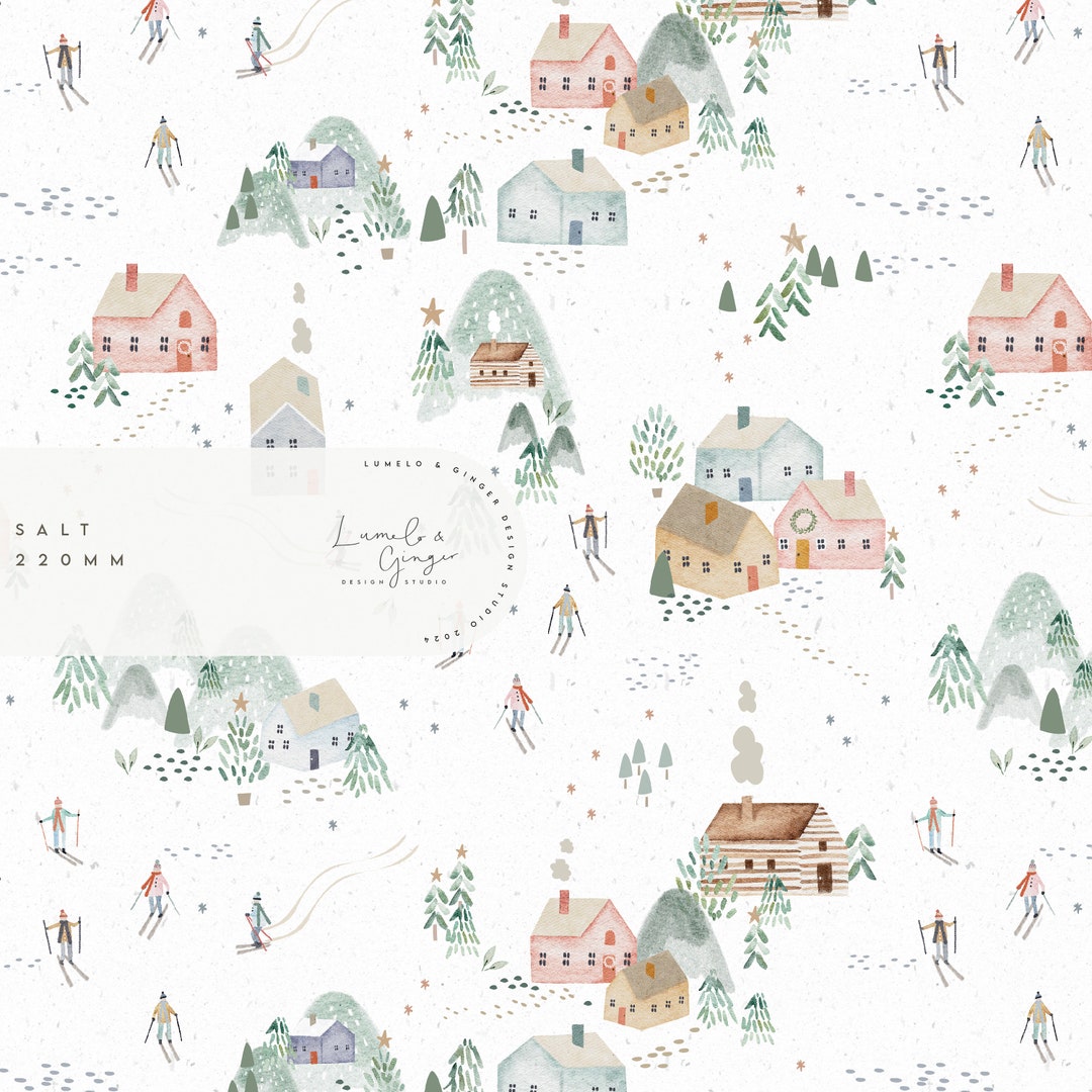 Alps, Skiing, Scandinavian Village, Cabin, Winter, Ski, Snowboard ...