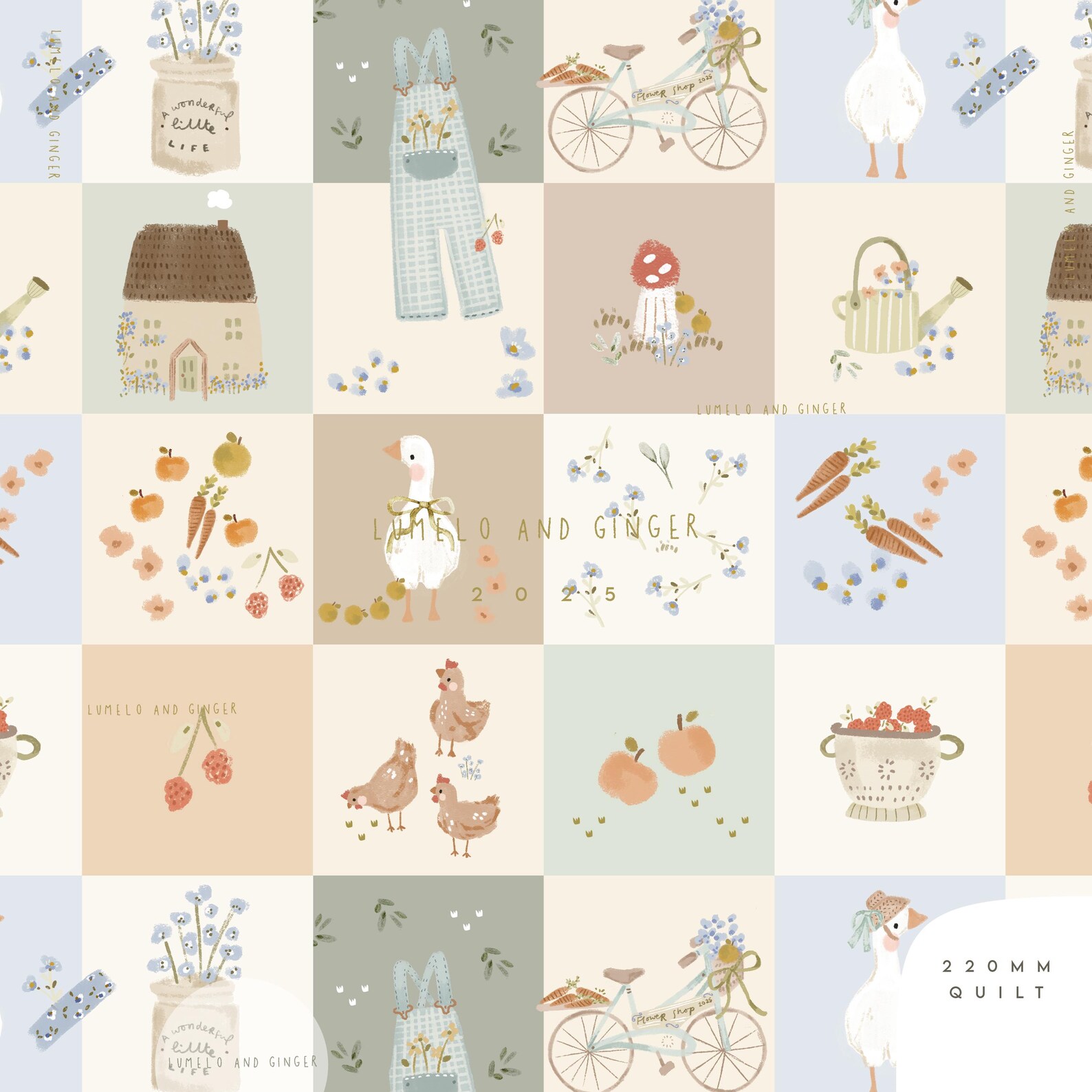 Bloom Lane, Farm, Sketch, Outline, Goose, Garden, TOKEN, Non Exclusive ...