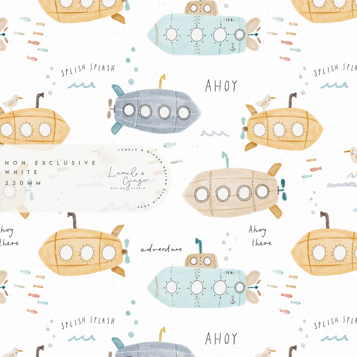 Subline, Submarine, Under Sea, Water, Fish, Explore, Children's Fashion ...