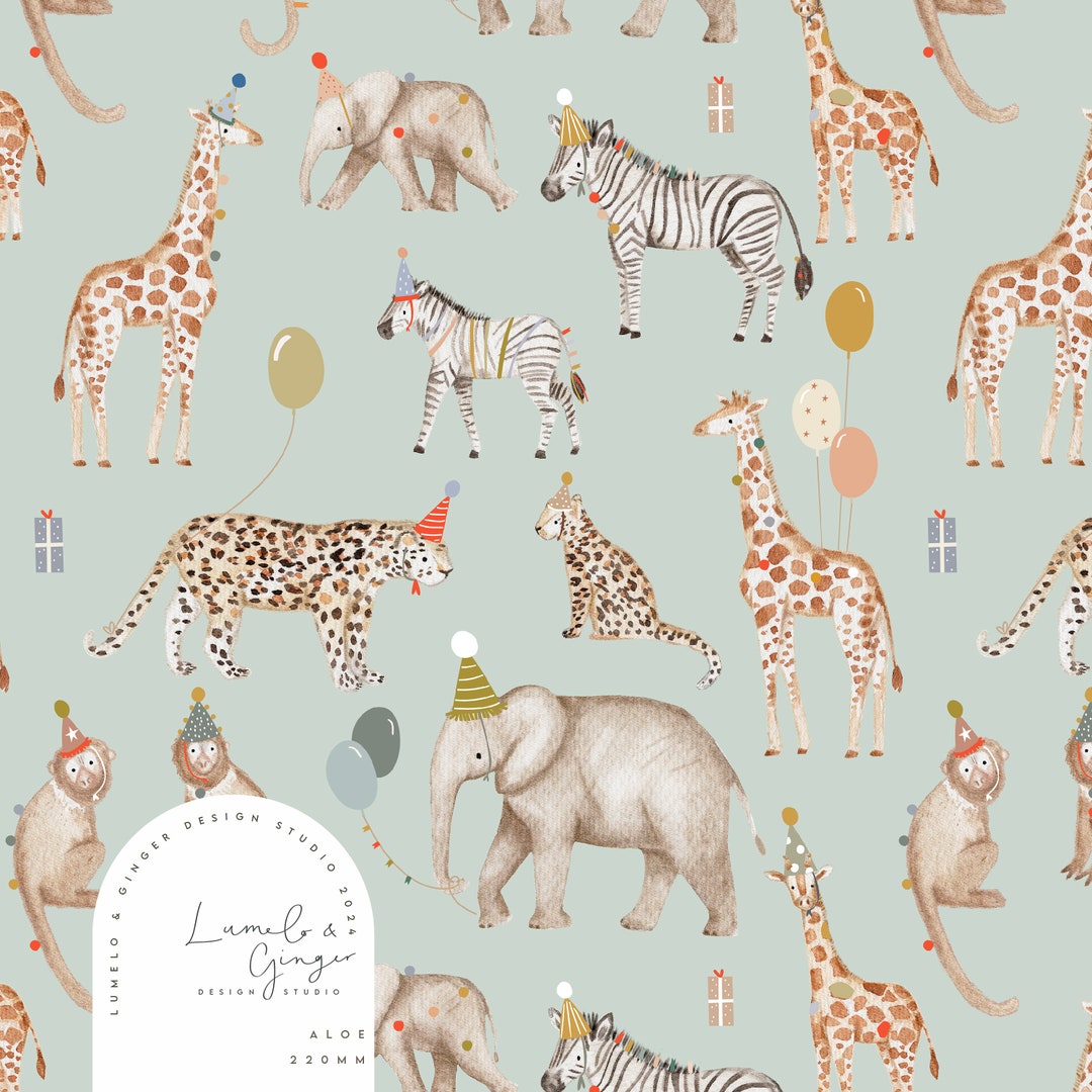 Bande, Party, Safari, Animals, Party Hat, Cute, Wild Animal, Zebra ...
