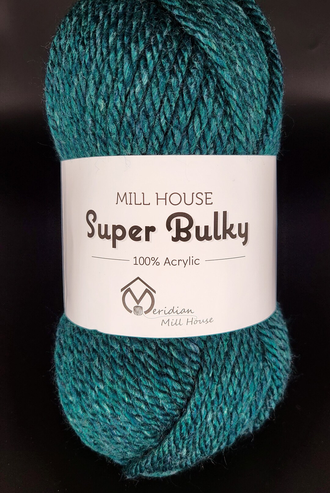 Super Bulky Heather Yarn, 100% Acrylic, Made in the USA - Etsy