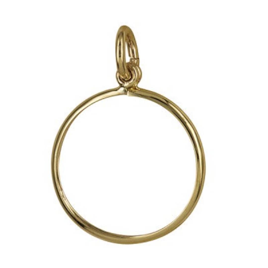 Australian Half Sovereign Plain Coin Frame Bezel for Making a Coin ...