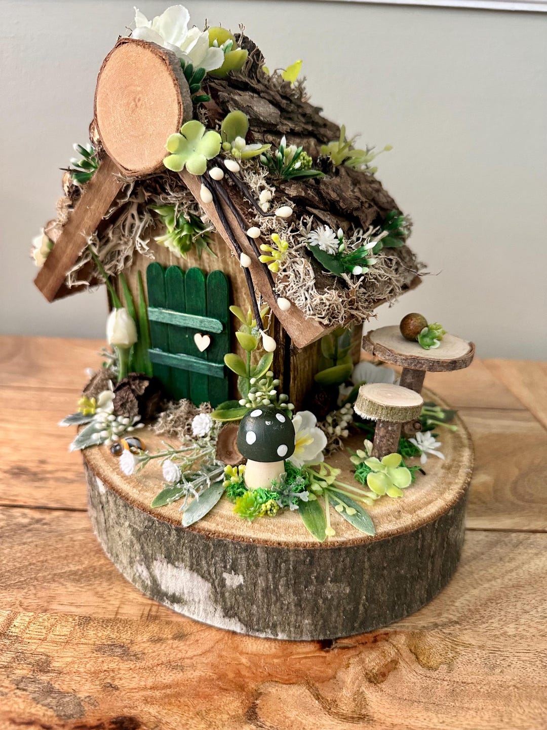 Personalised Fairy House, Handmade Fairy Cottage, Fairy Garden, Fairies ...