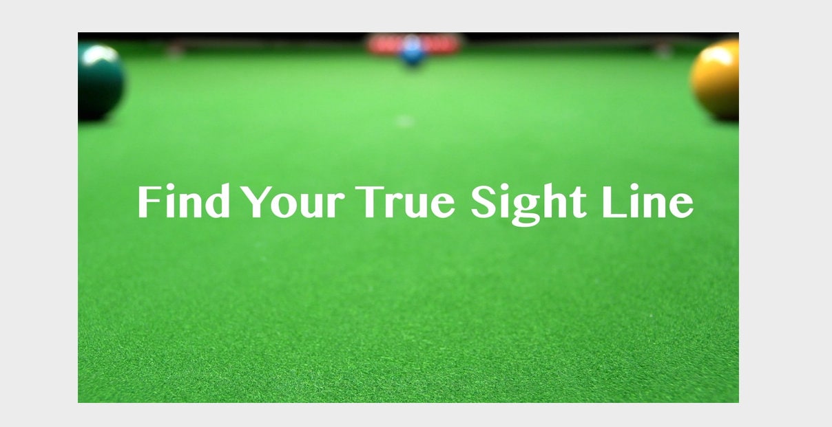 Snooker,pool & Billiards Training Aid for a True and Straighter Cue ...