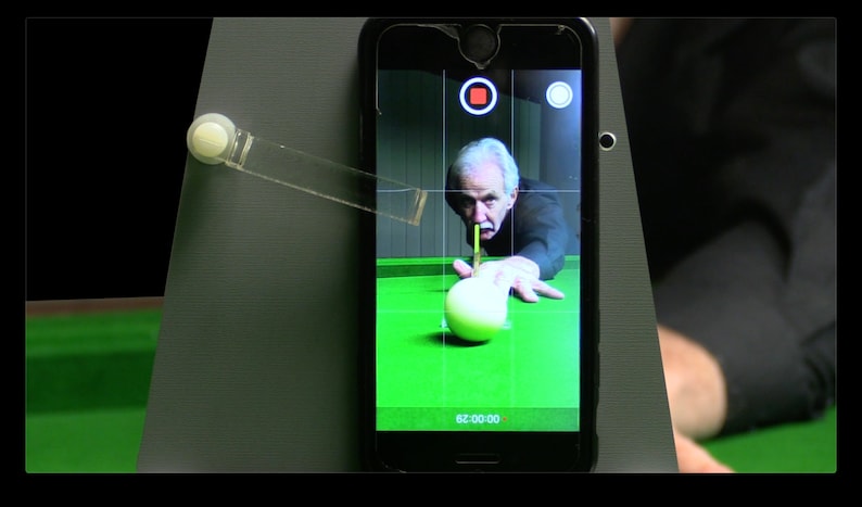 Snooker,pool & Billiards Training Aid for a True and Straighter Cue ...