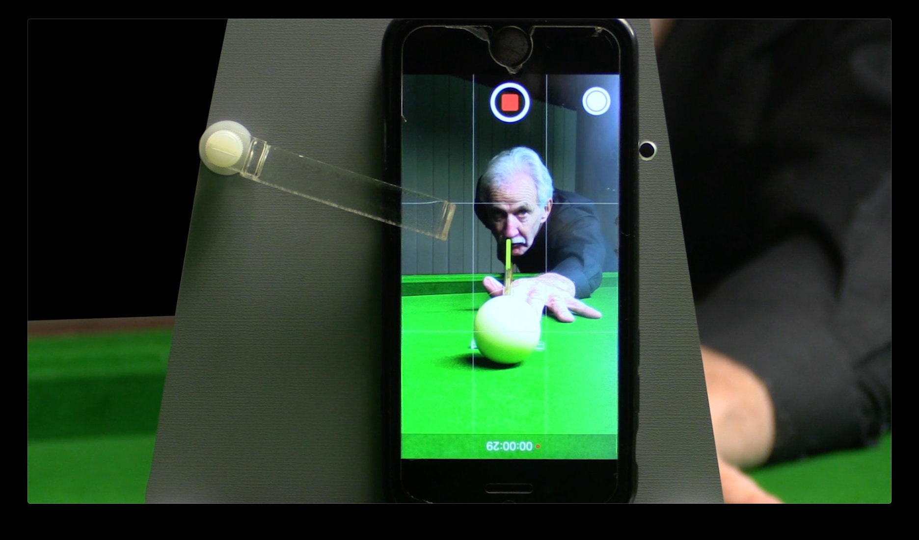 Snooker,pool & Billiards Training Aid for a True and Straighter Cue ...