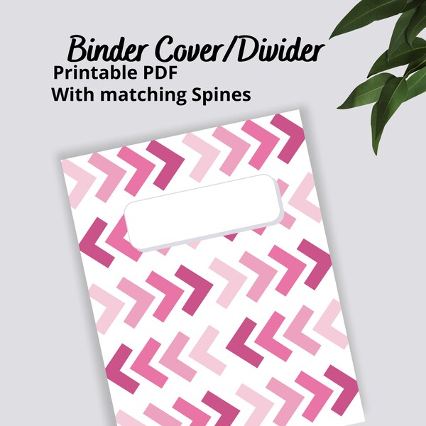 Chevron Binder Cover - Etsy