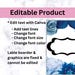 6 Editable Binder Covers and Matching Spines, Canva Template, DIY ...