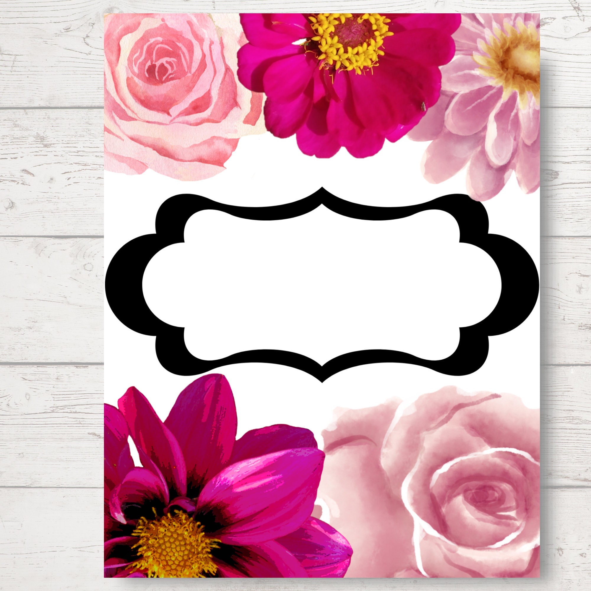 6 Binder Cover Printable Matching Binder Spines Editable - Etsy