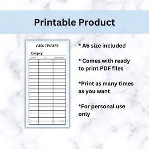 Cash Envelope Fund Inserts Bundle, Budgeting Inserts, Cash Tracker ...