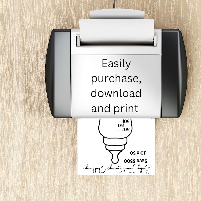 Baby Savings Challenge Printable, Savings Goal Tracker Template ...